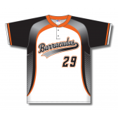 Sublimated Two Button Baseball Jerseys Buy ZBA32-DESIGN-BA1017